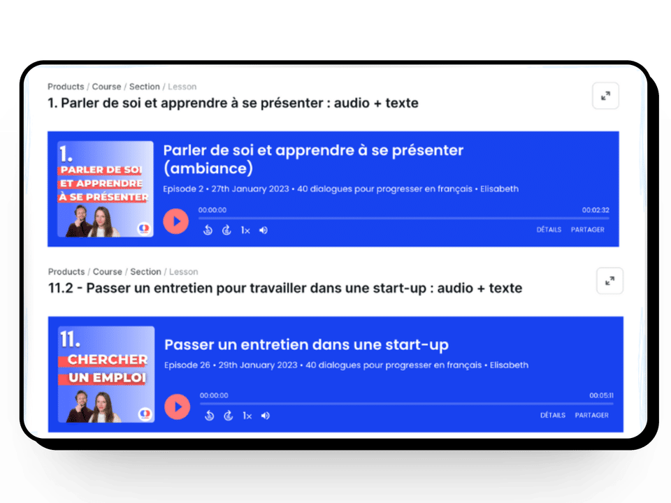 🇫🇷 🚀 60 dialogues to boost your French comprehension